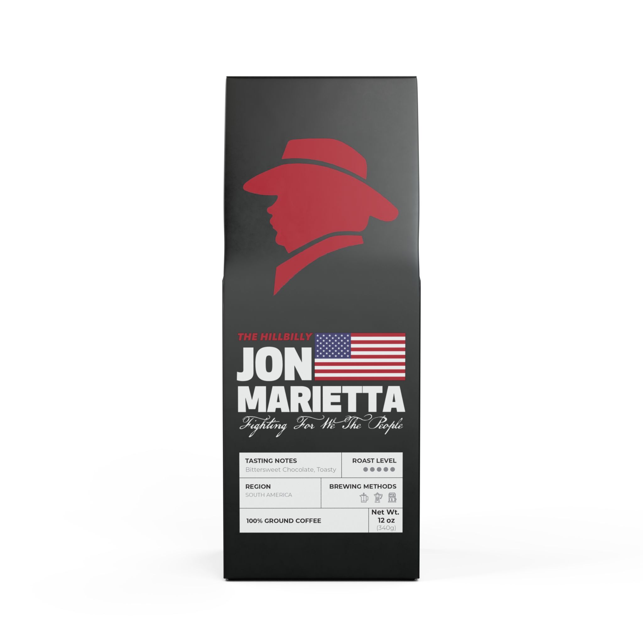Hillbilly Jon’s Dark French Roast – 12oz Specialty Craft Coffee - Jon ...